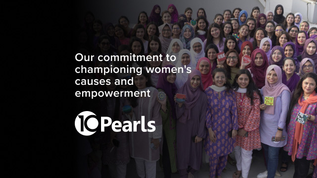10Pearls commitment to women