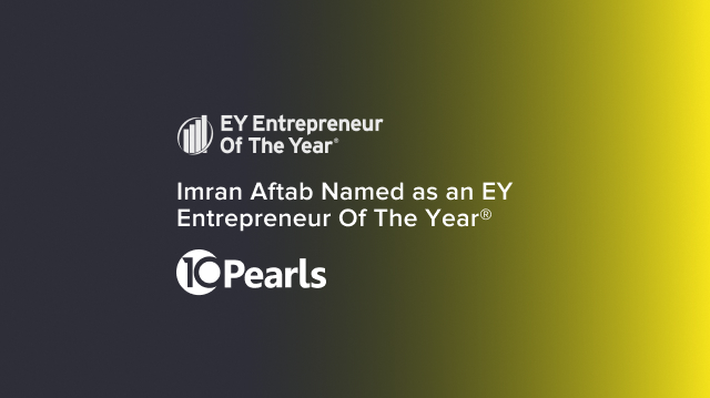10Pearls CEO Imran Aftab Wins EY Entrepreneur Of The Year® Award